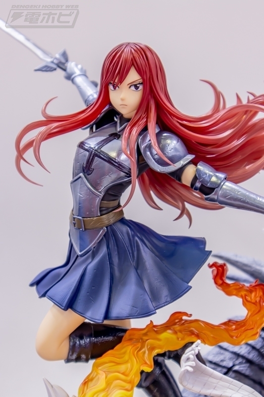 電撃ホビーウェブ on Twitter: "『FAIRY TAIL』ナツ・グレイ・エルザ・ハッピーの「コンセプトマスターライン」スタチューが展示！ https://hobby.dengeki ...