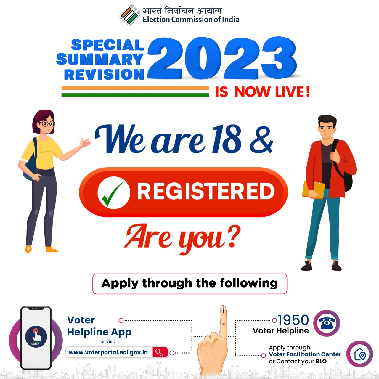 Indian Election Commission Poster