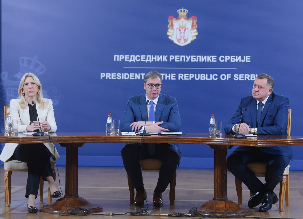 СНС СРБИЈА On Twitter Председник Републике Србије Александар Vucic Avucic рекао је да ће