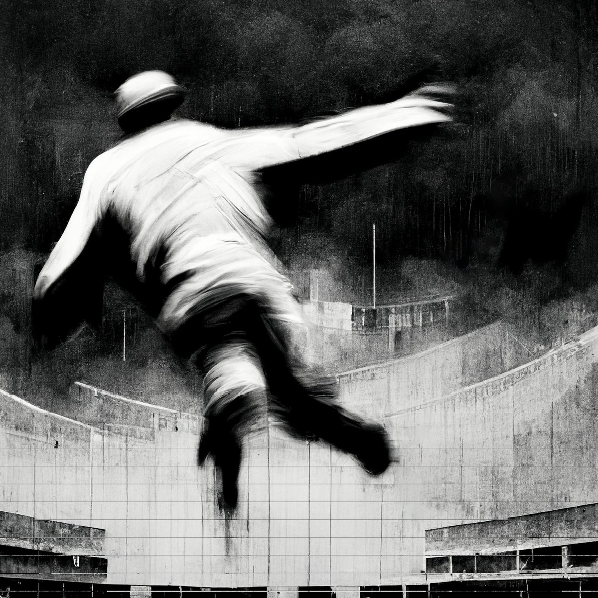 Eve 💚🤍 ️IRAN on Twitter: "RT @TheBlack_Void_: "The Falling man" is now available on my Objkt ...