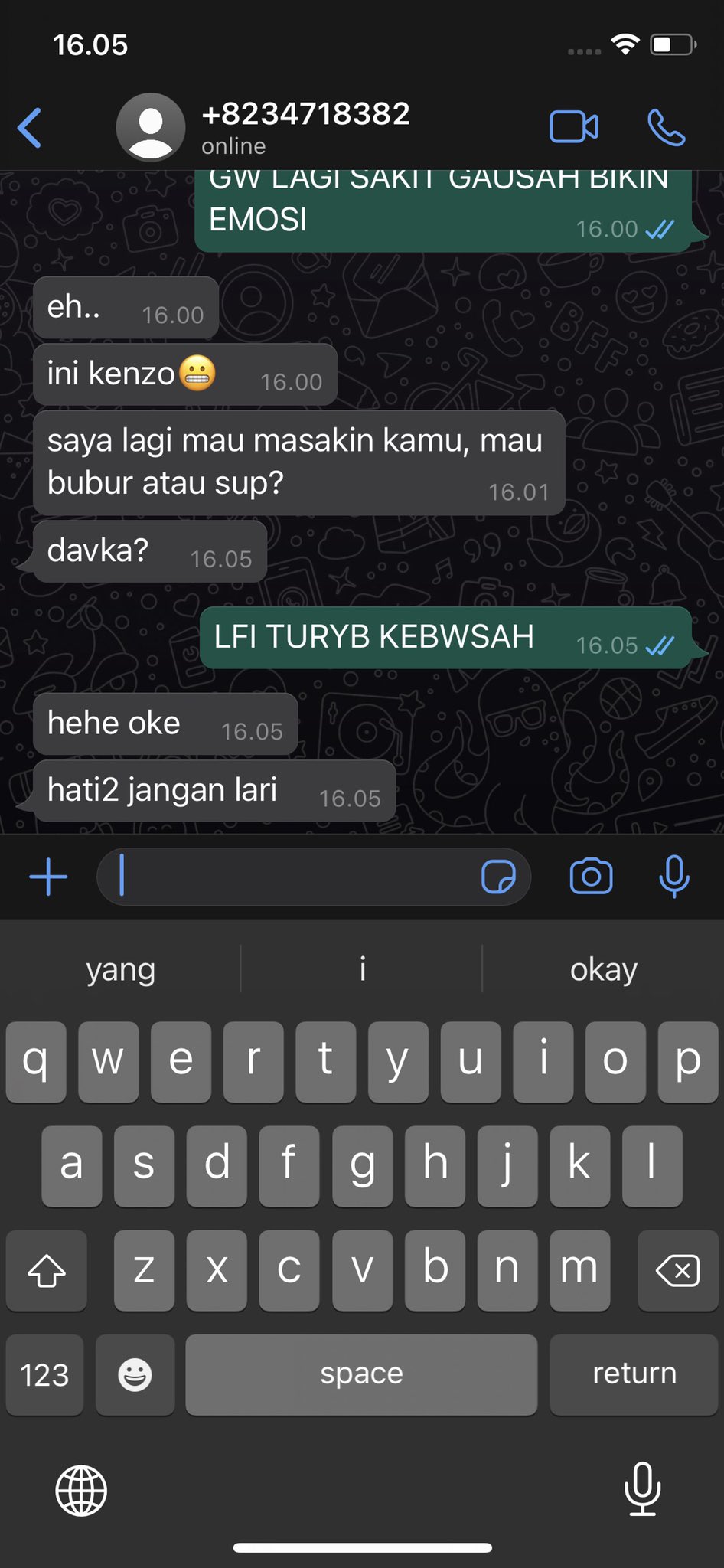 🦋 on Twitter: "ciye kebawah aja dibilangin hati2 ckckck https://t.co/jXQ6gtMa7f" / Twitter