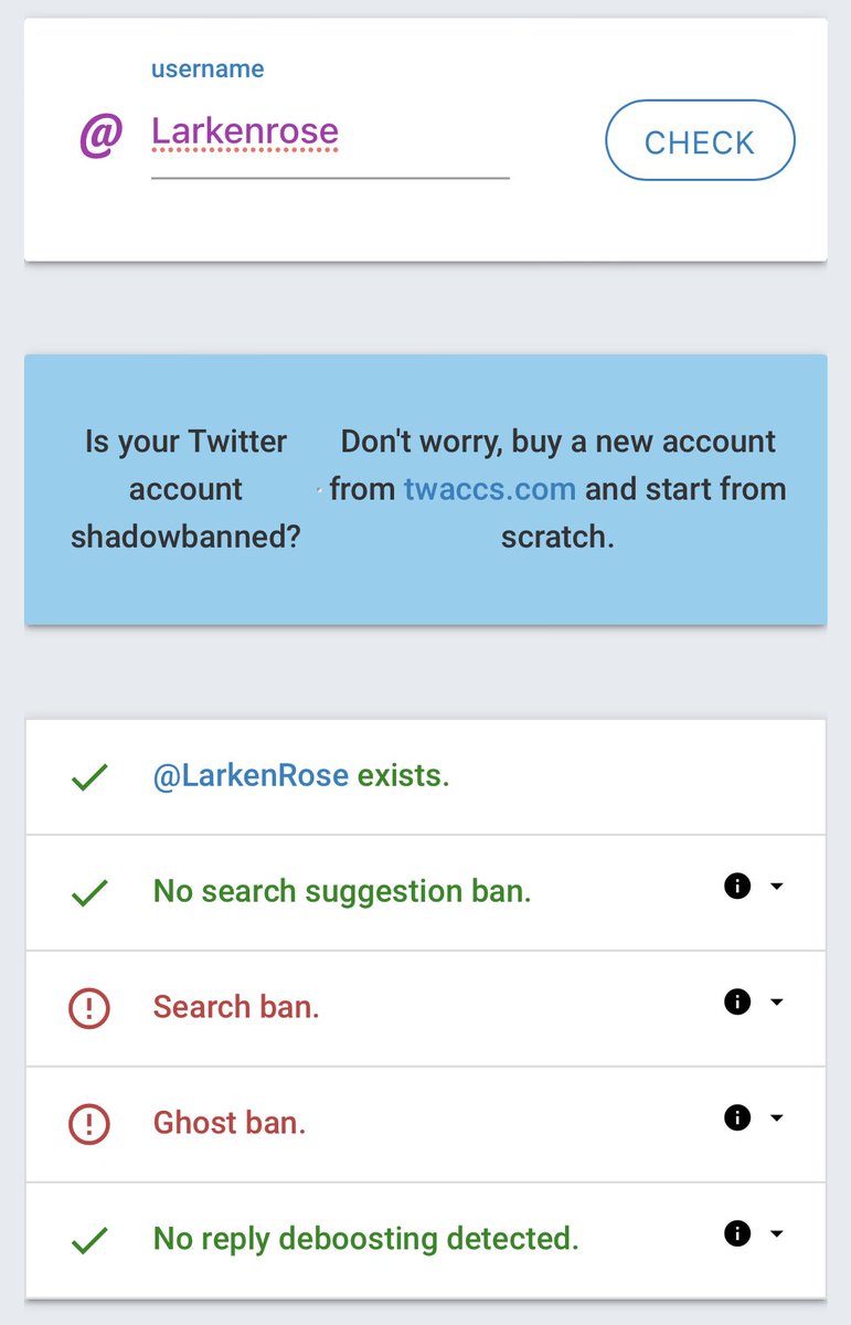Well @ElonMusk, this websites very useful. It shows that your @Twitter ...