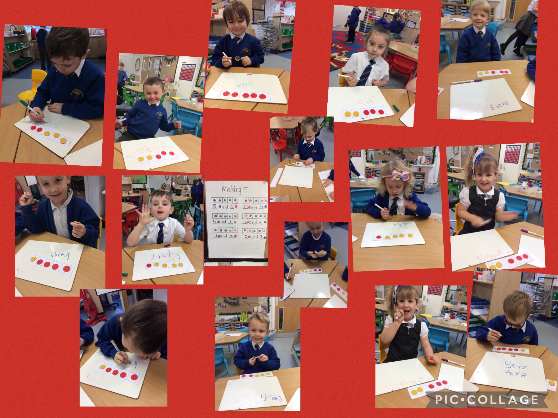 Parkfield Primary on Twitter: "#EYFS have continued to make 5 during ...