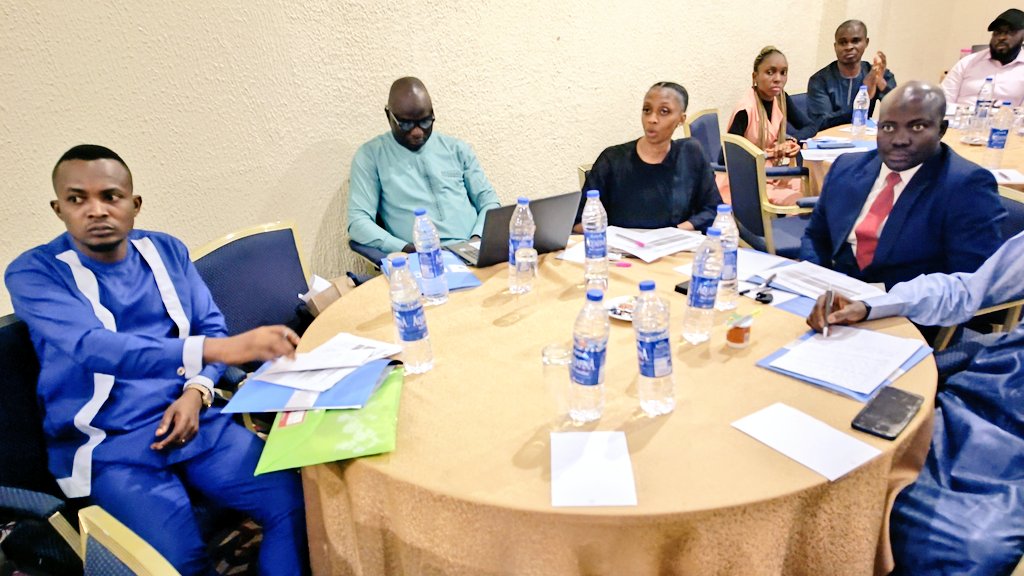 Mrs. Lakunuya Dorothy Bello, Director, Gender & Inclusivity speaking on ...