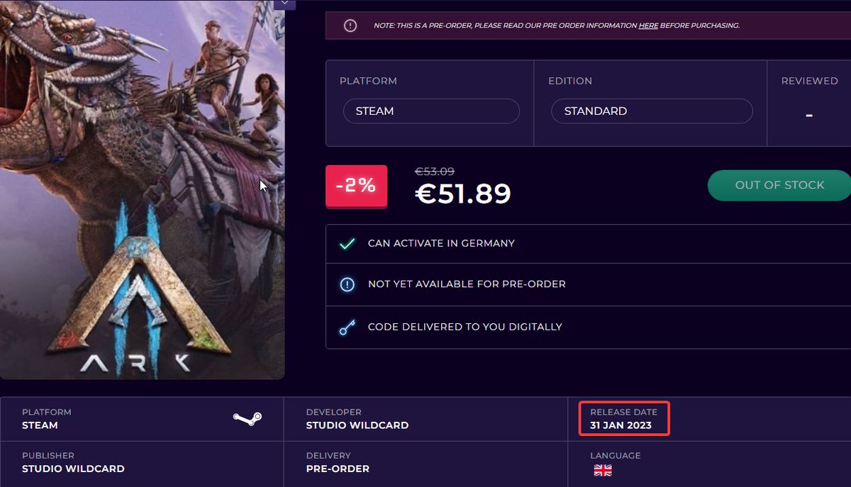 ARK 2 News on Twitter: "RT @Nekatus: I see way to many videos about a ARK2 release date leak in ...