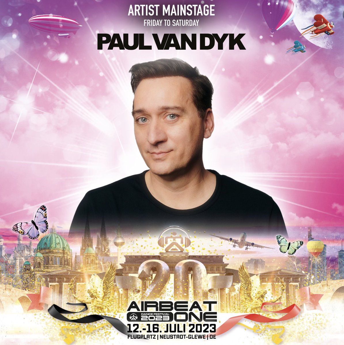 Paul van Dyk on Twitter: "Der Sommer kann kommen! Am 14.7.2023 sehen wir uns beim # ...