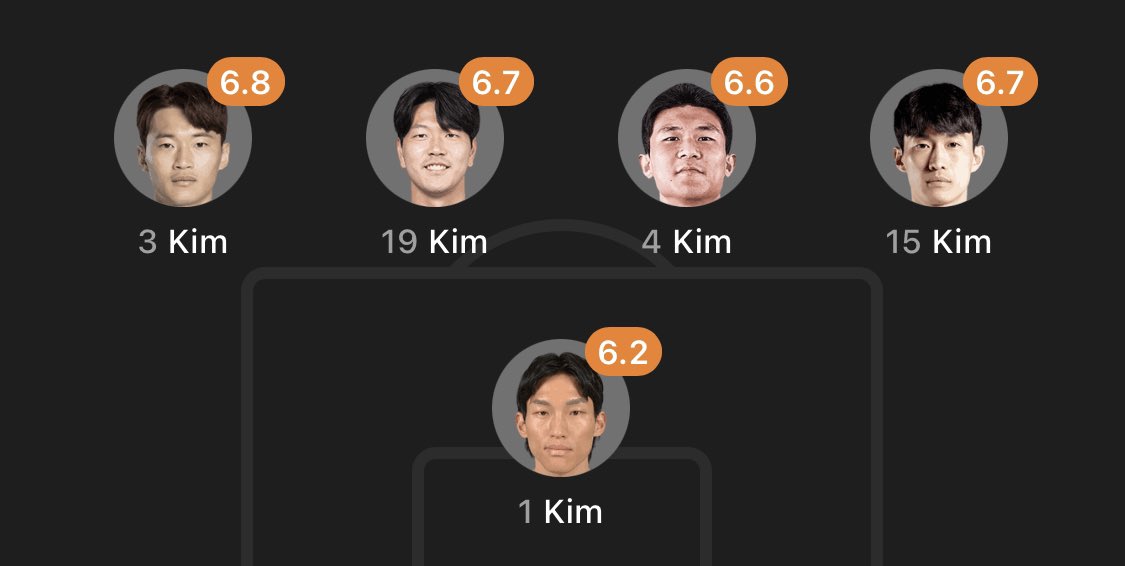 Zito on Twitter: "Incredible backline by South Korea"