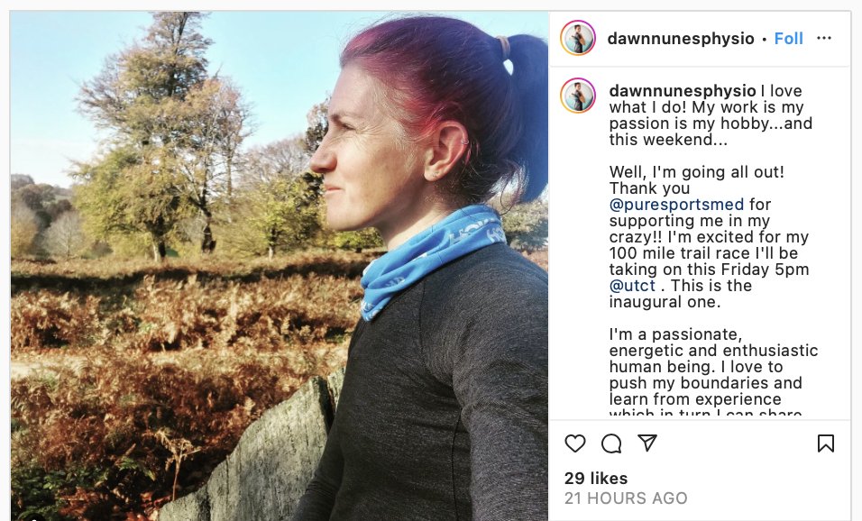 Physiopedia on Twitter: "Wishing Dawn Nunes all the luck @UltratrailCT 100 mile trail race this ...