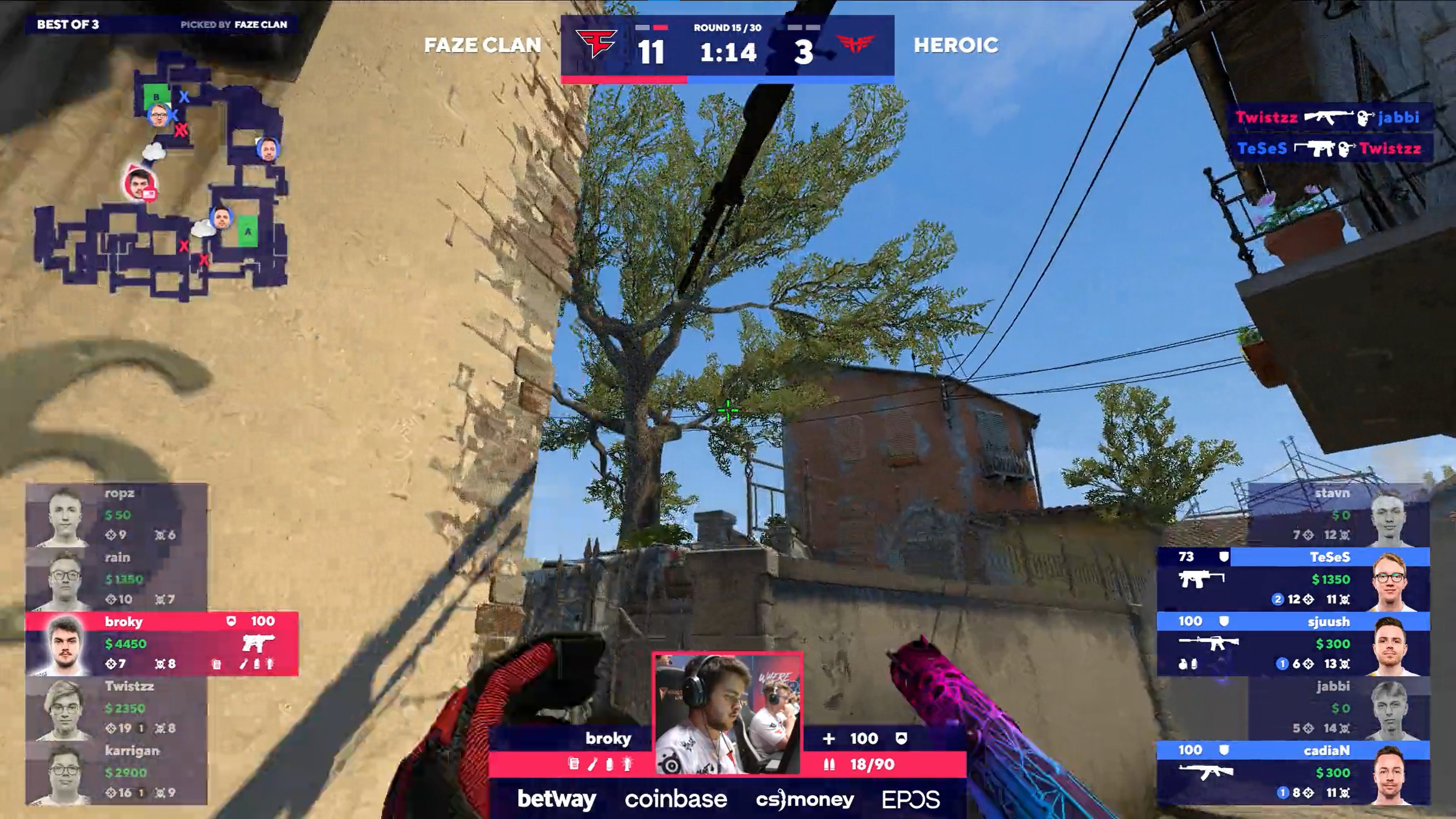 BLAST Premier 💥 on Twitter: ".@broky with a bit of muscle memory 😅 #BLASTPremier https://t.co ...