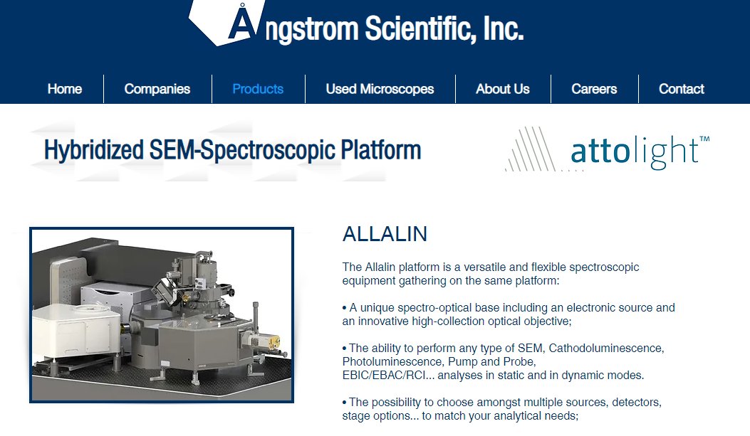 Attolight - Defect Inspection Tools, Quantitative Cathodoluminescence