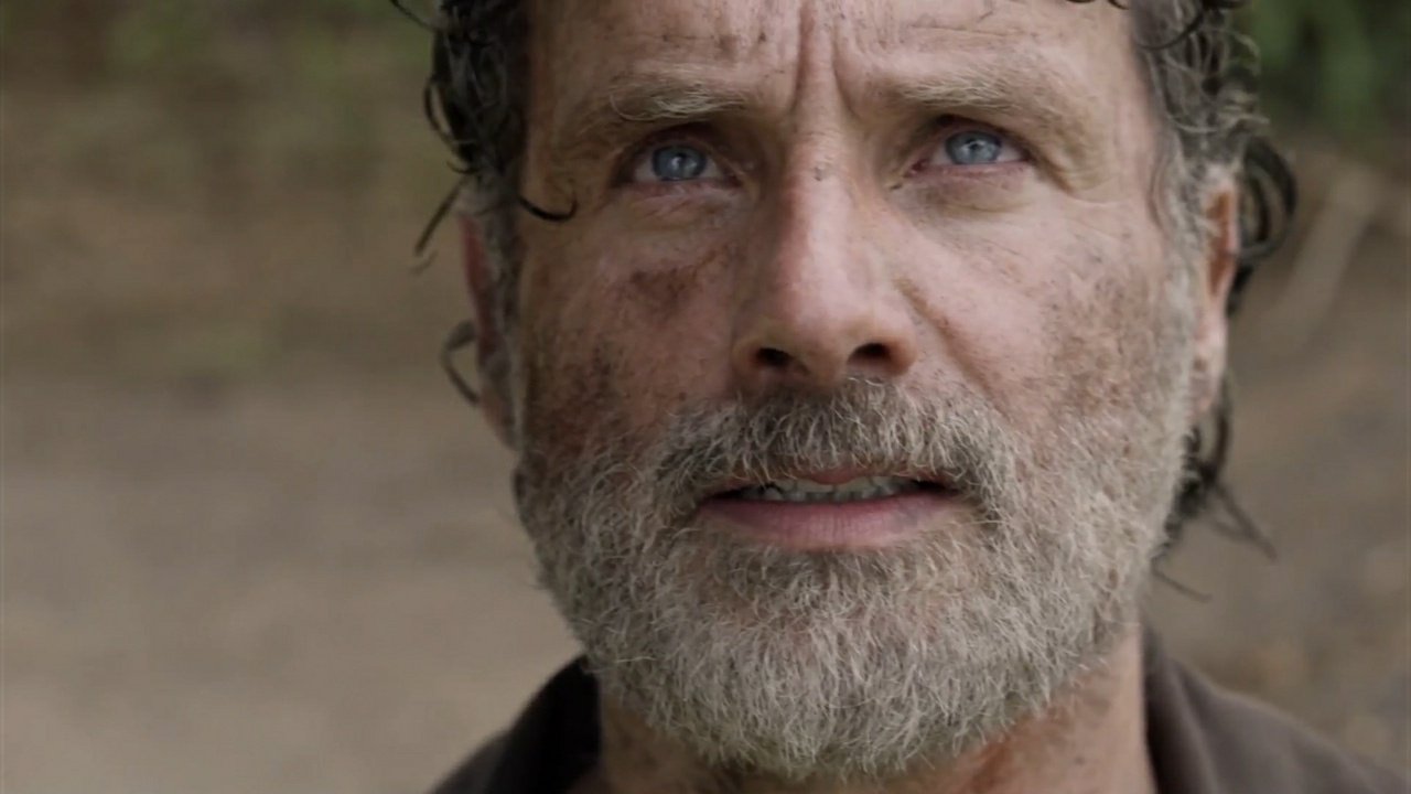 Rick Crying Walking Dead