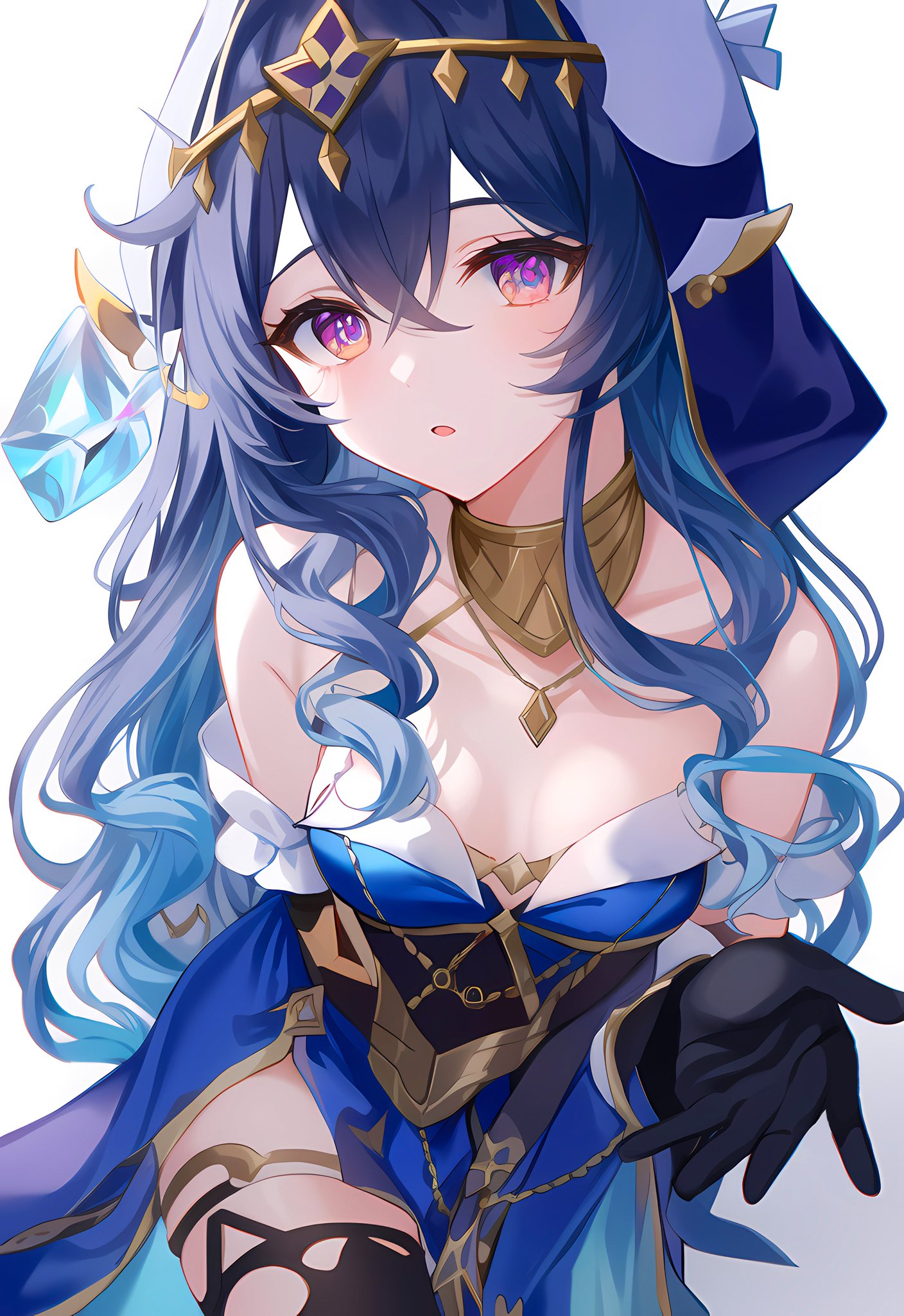 Reiko on Twitter: "Genshin Impact Layla art by 璃月大锅巴Amber - NovelAI Layla - Source:https://t.co ...