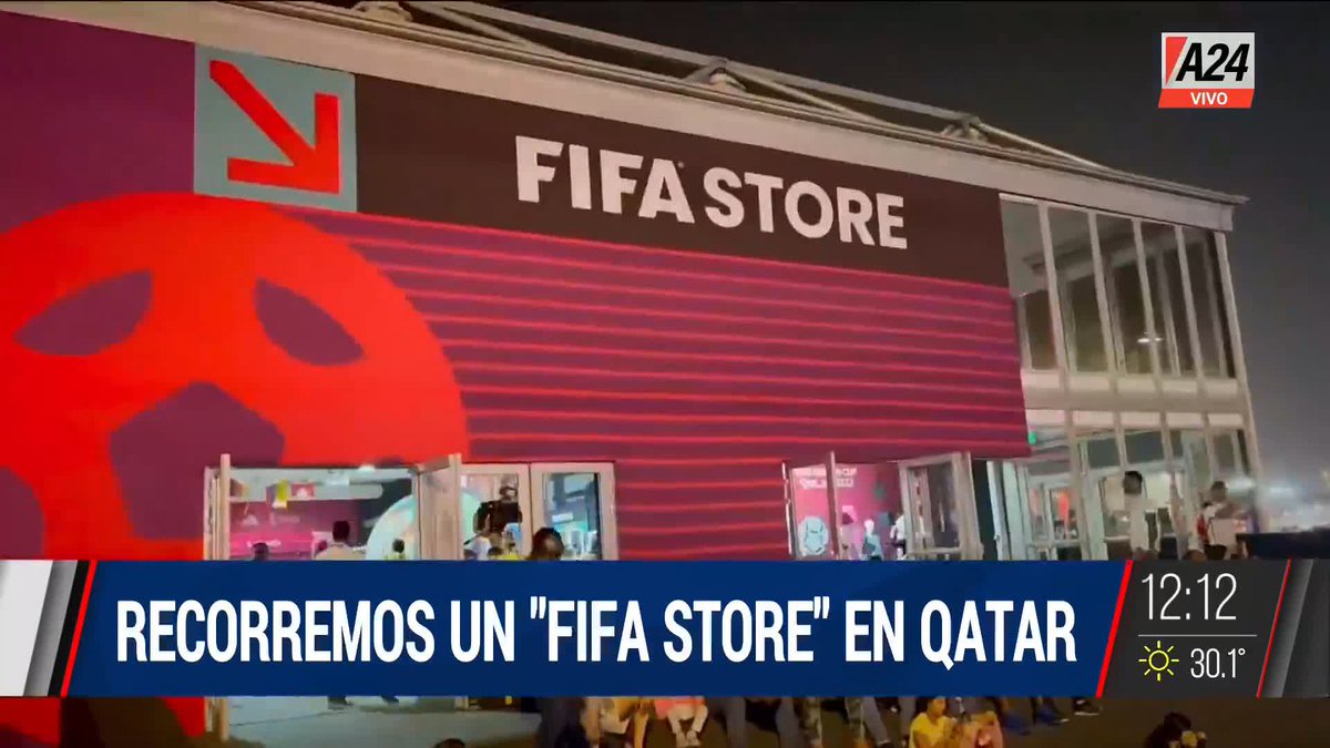 ⚽RECORREMOS "FIFA STORE" EN QATAR 2022 👉 Fernando Carolei te muestra ...