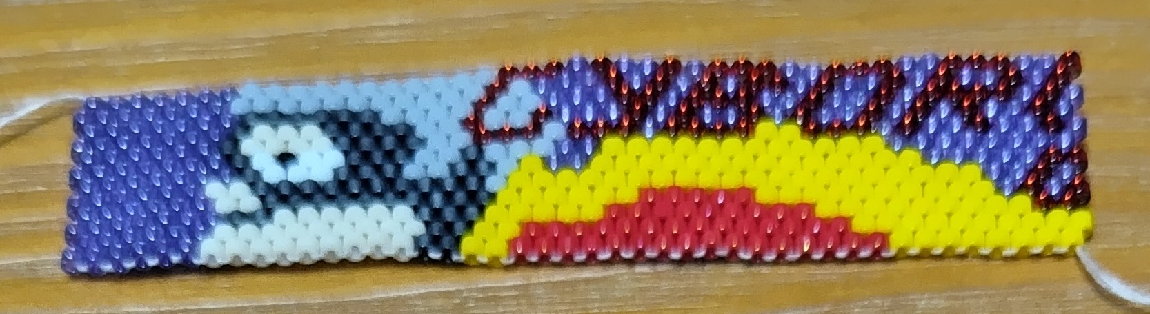 T-SHIMO on Twitter: "【おっさんユルユルライフ】vol.163 ハンドメイドビーズクラフト、サイボーグ008 ゼロゼロナンバーサイド、途中ですが今夜はここまで ...