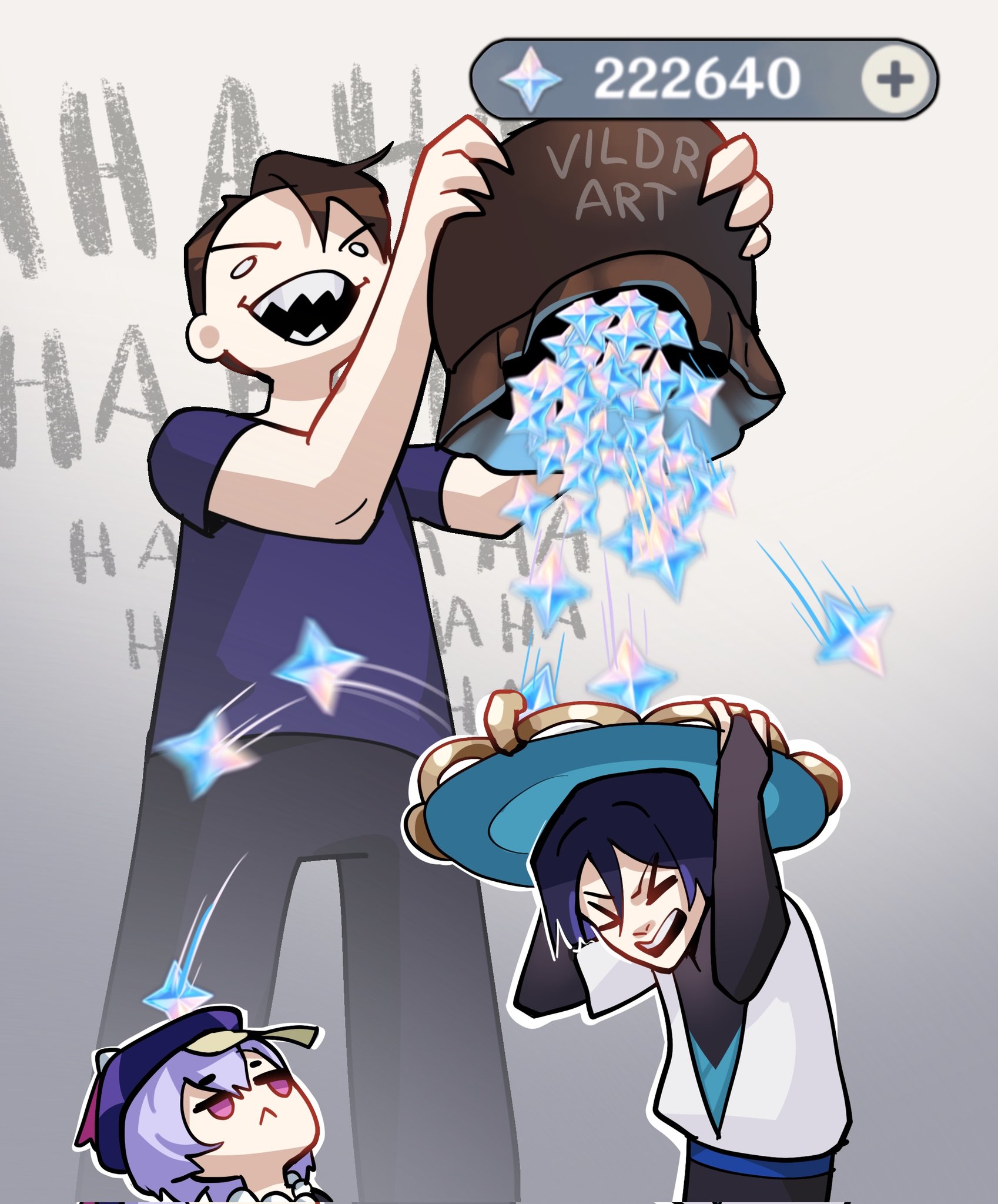 Will ️VildrArt (formerly TerroiArt) 💜 on Twitter: "Getting a little too sassy, Mr Wanderer ️ # ...