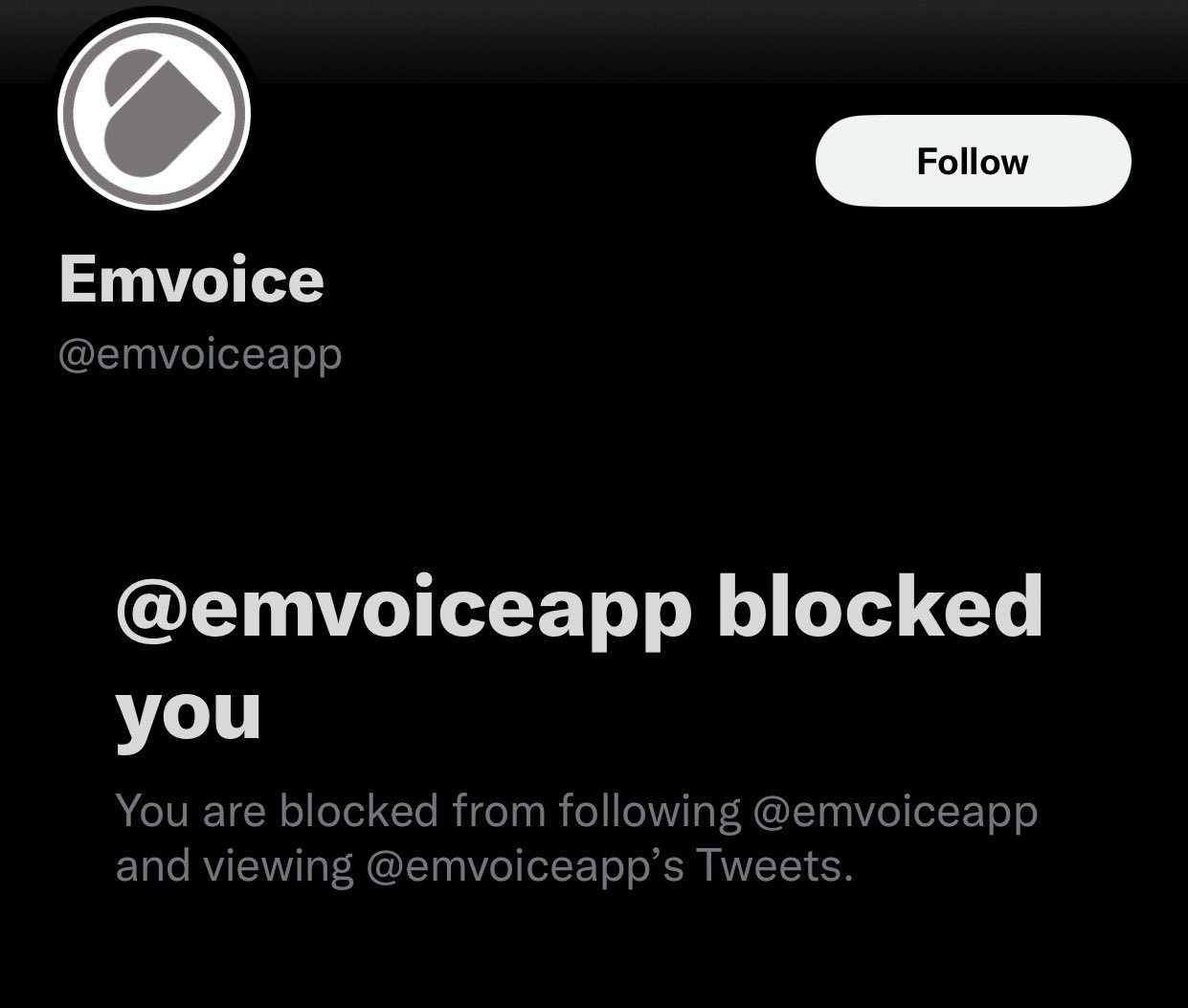 callen on Twitter: "LMAO why did emvoice block everybody https://t.co/PviI7M8HiL" / Twitter