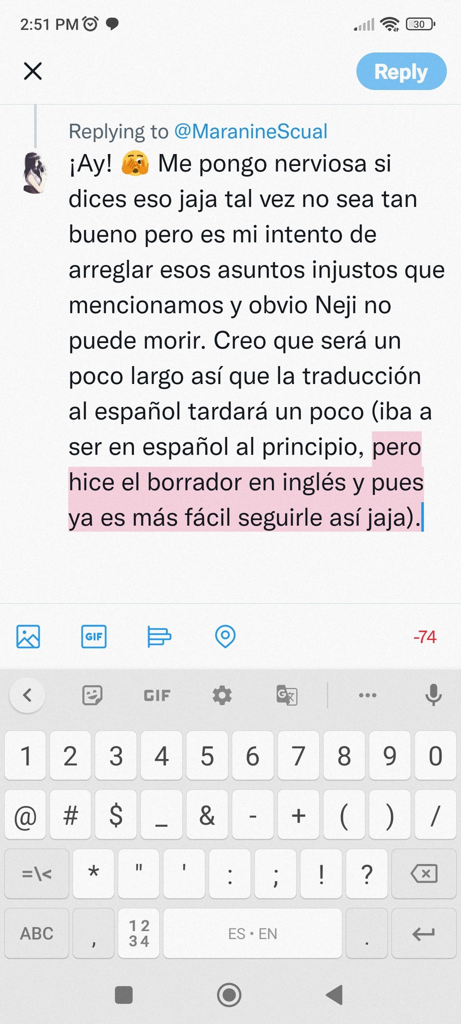 White Lily NH on Twitter: "@MaranineScual ¡Ay! 🫣 Me pongo nerviosa si dices eso jaja tal vez no ...