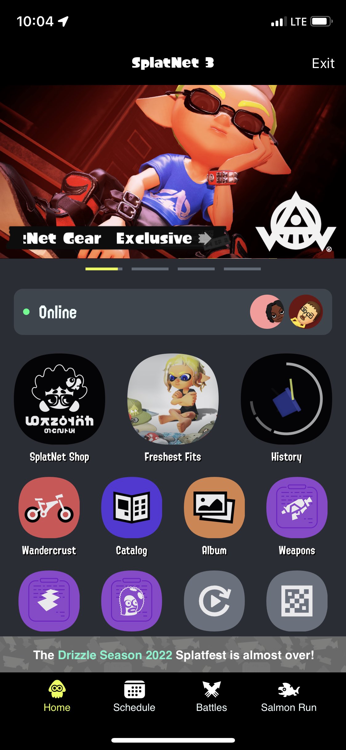 SantamealDome 🎁 on Twitter: "[Splatoon 3] An update was pushed to SplatNet 3. The mistranslation ...