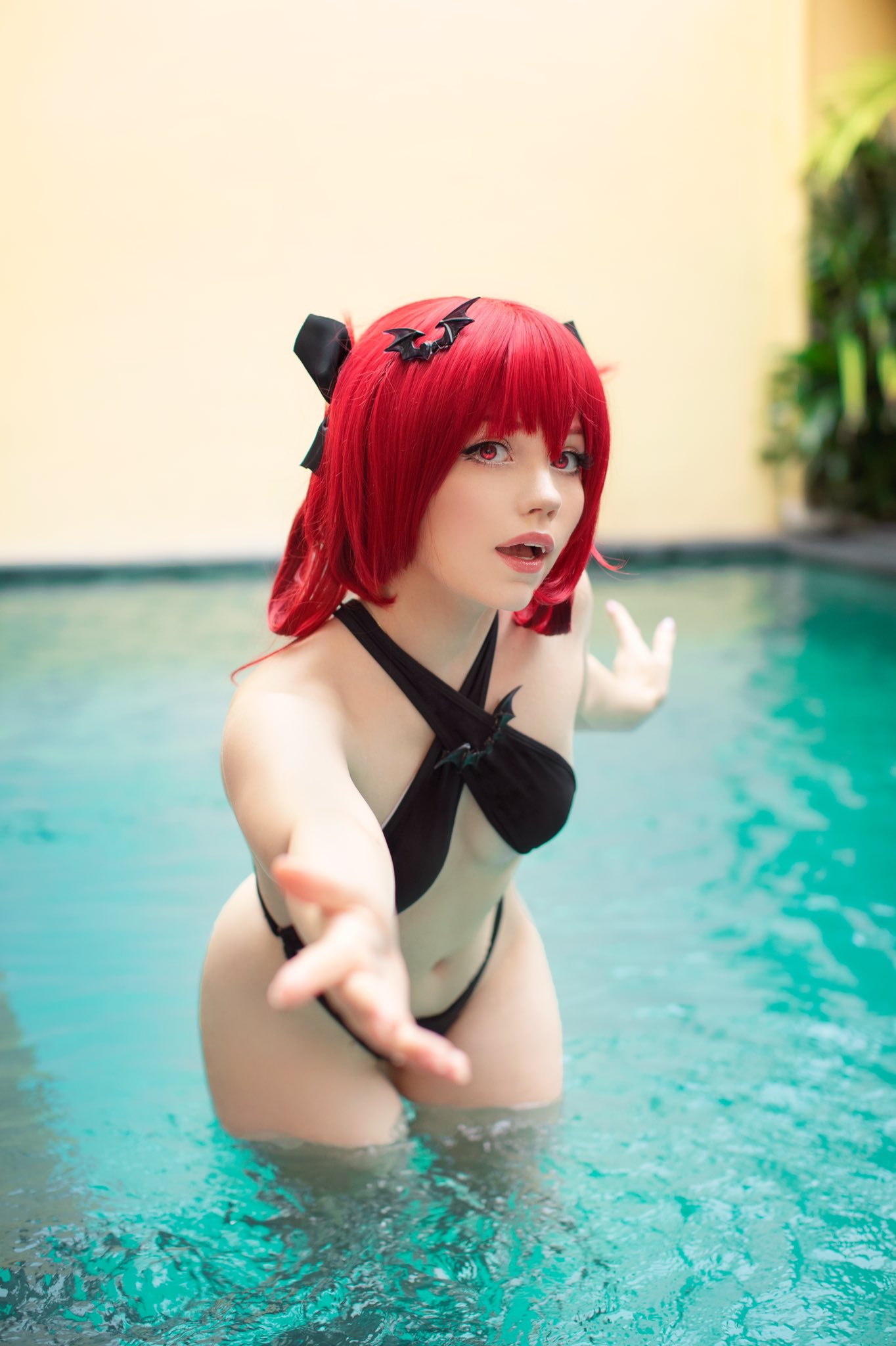 Caticornplay on Twitter: "I see you have a bun. It’s for me ? Satania cosplay https://t.co ...