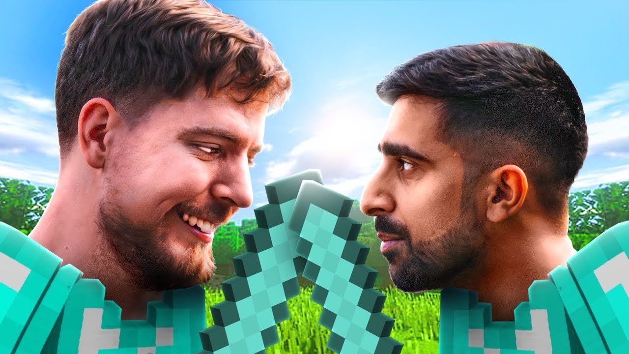 Sidemen on Twitter: "SIDEMEN VS MR BEAST $100,000 MINECRAFT CHALLENGE https://t.co/jVgJixoyzo ...