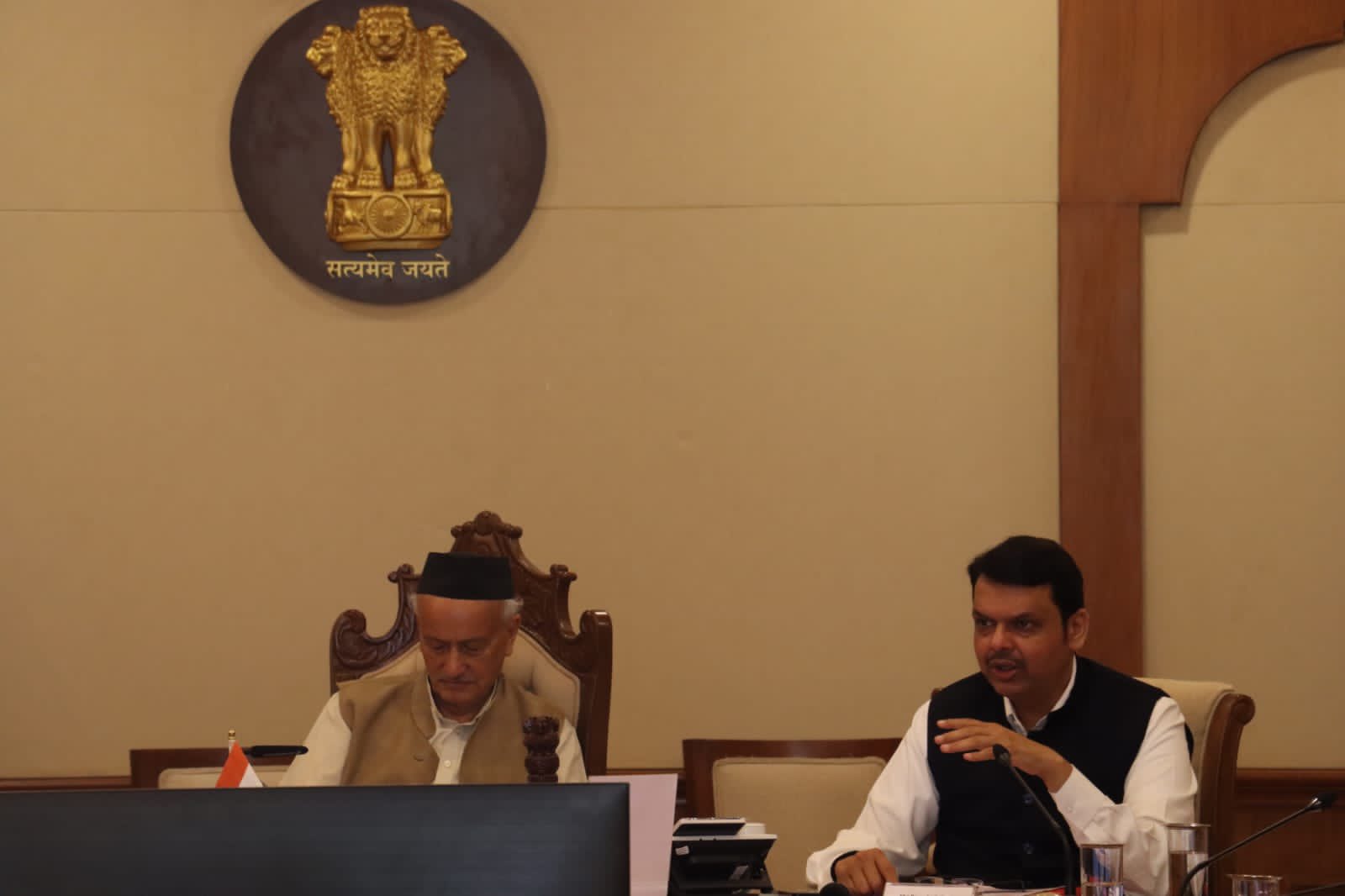 Devendra Fadnavis on Twitter: "Attended the meeting of the Joint Board of Vice-Chancellors (JBVC ...