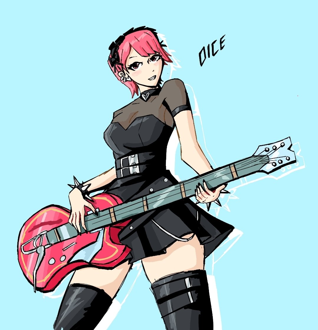 Old Dice on Twitter: "Mina Park Drawings. Probably my favorite starter pack skin yet and I can't ...