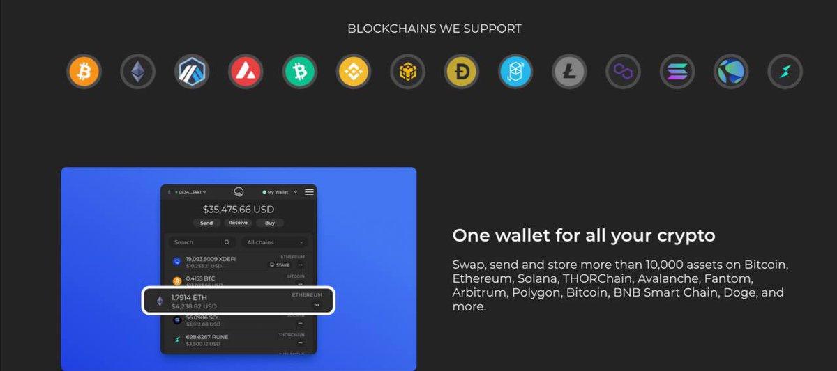 Nagatø on Twitter: "$XDEFI | Wallet Browser Extension & DEX XDEFI is an interesting wallet that ...