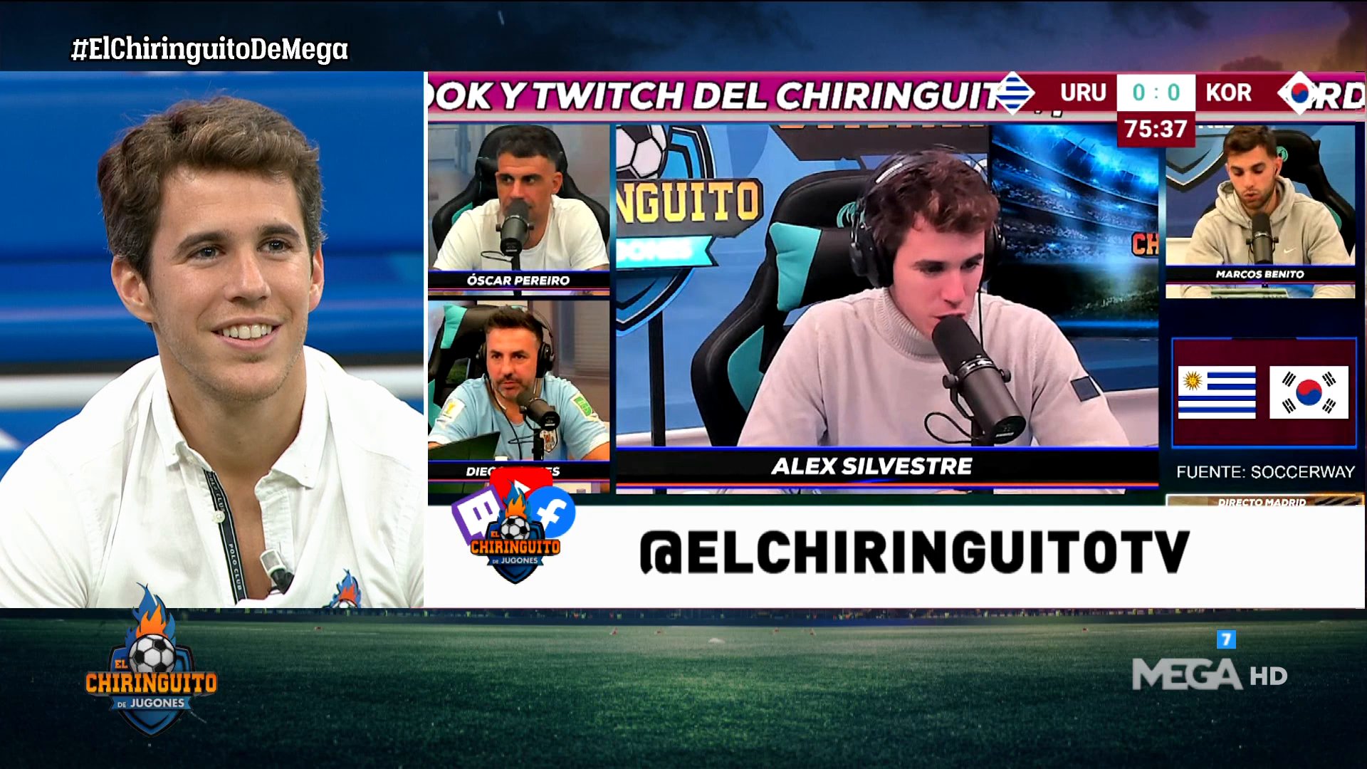 El Chiringuito TV on Twitter: "😂¡Qué grande es #ChiringuitoLive!😂 😱@EduAguirre7 SUFRE como nunca ...