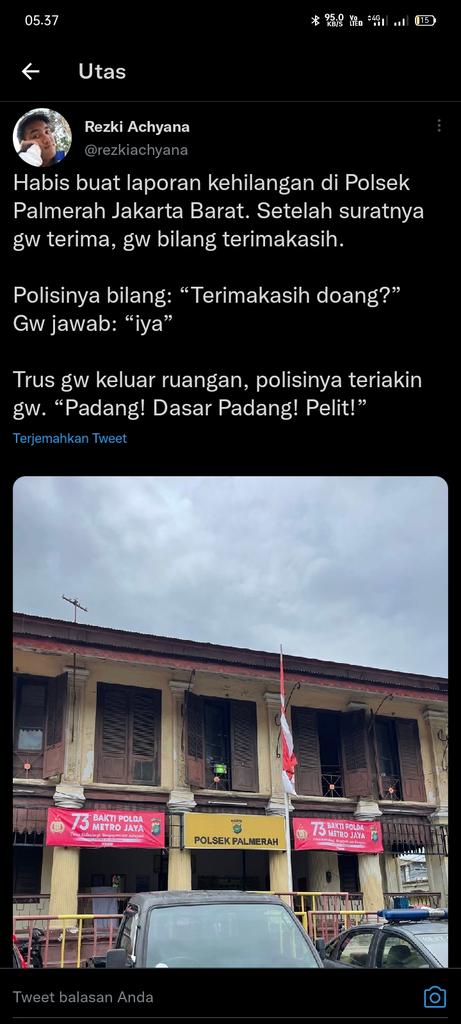 Pathul Hadi on Twitter: "@gibran_tweet Lapor ke mas Gibran aja mending, cepet beres. https://t ...