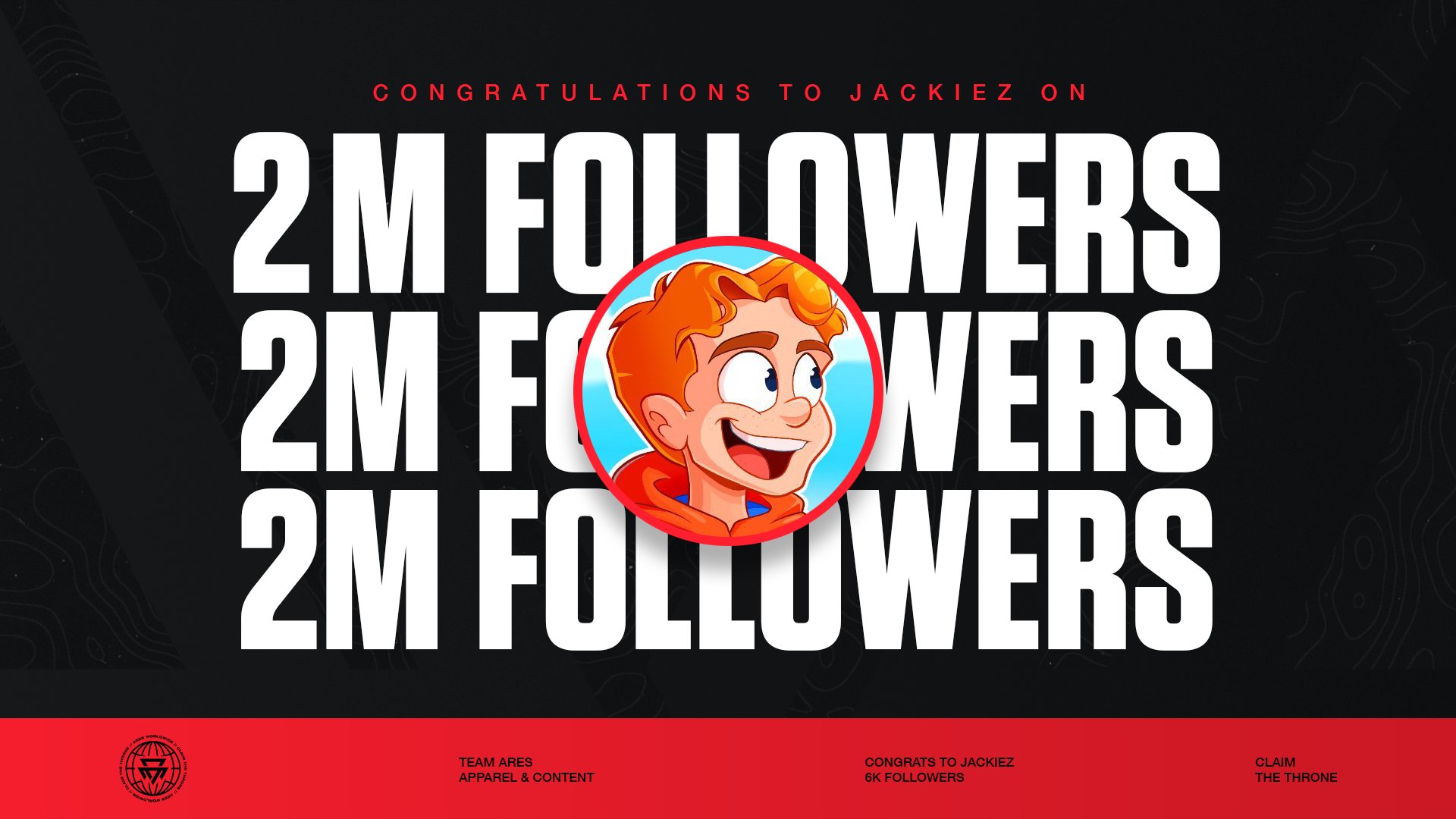 Team Ares on Twitter: "Another million down! Congratulations @YTJackieZ Ares is extremely proud ...