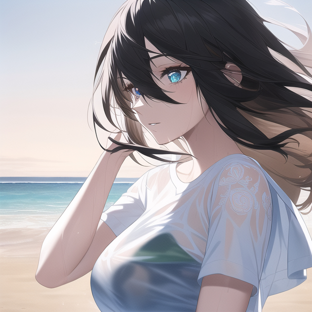 水も滴るいい女 #濡れ髪 #海 #ai少女 #魅惑の乳 #NovelAI https://t.co/AbWJkQJjdb #濡れ髪 #海 #ai少女 #魅惑の乳 #novelai AI絵師 ...