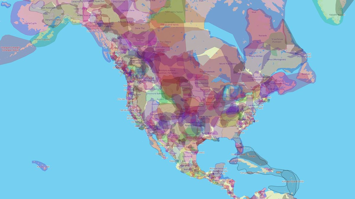 This map wipes away borders imposed by colonial powers to reveal a ...