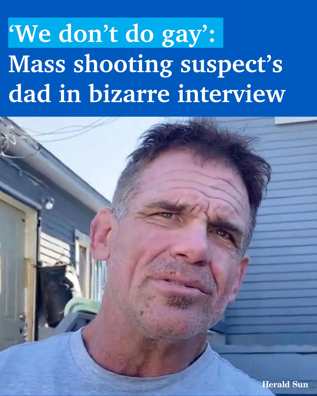Herald Sun On Twitter The Porn Star Father Of A Man Suspected Of Killing Five People At A