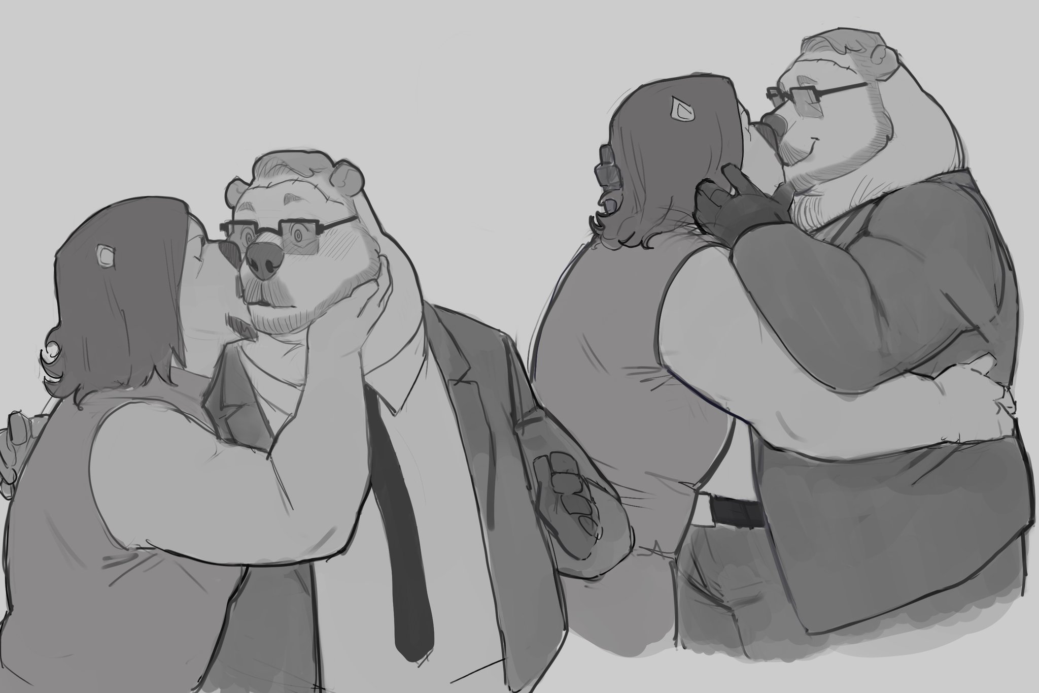 LeWalrus (COMMISSIONS CLOSED) on Twitter: "More furry deadsam plus otter baby Lou 🦦 https://t.co ...