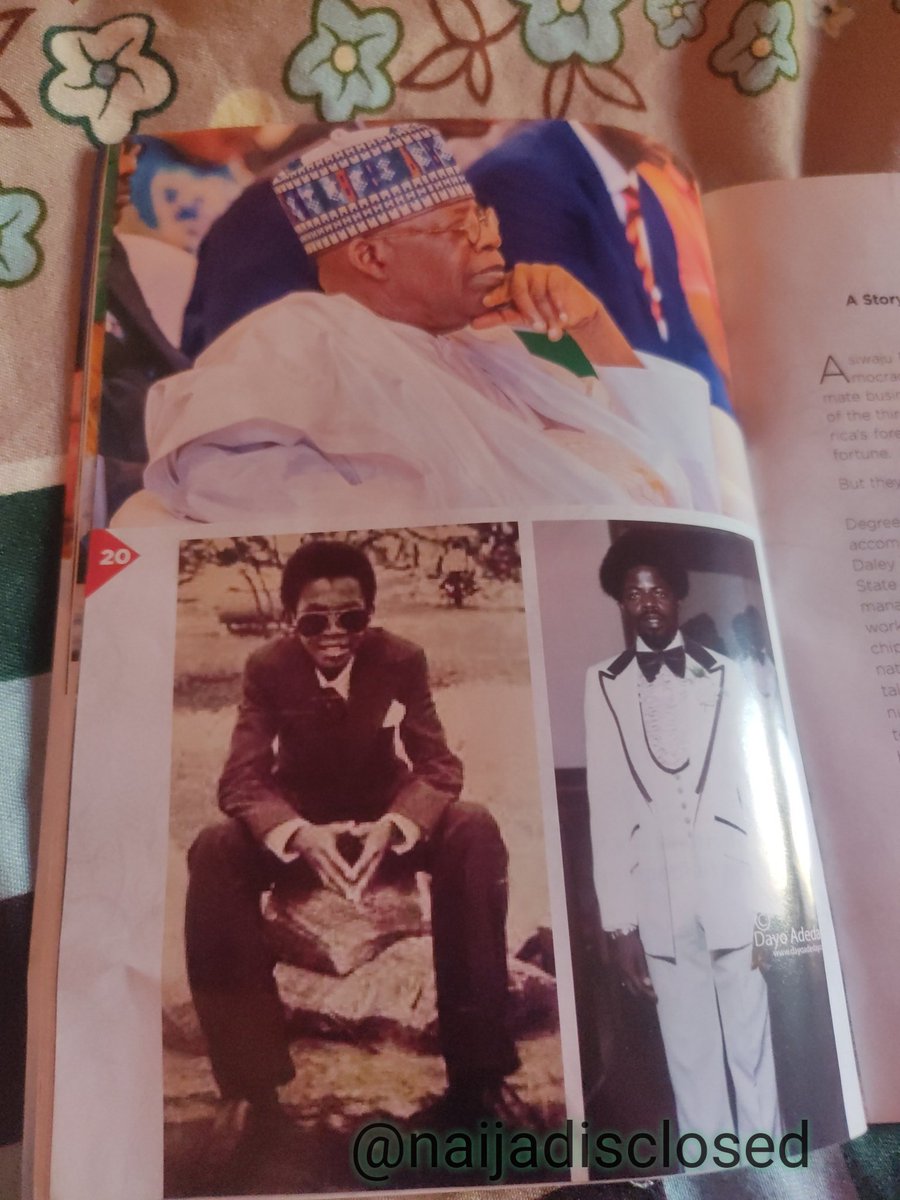 Bola Tinubu's Official Campaign Book Also Listed Donald Duke's Picture ...