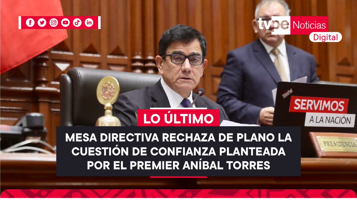 Tvperú Noticias On Twitter 🔴 LoÚltimo Este Jueves El Presidente