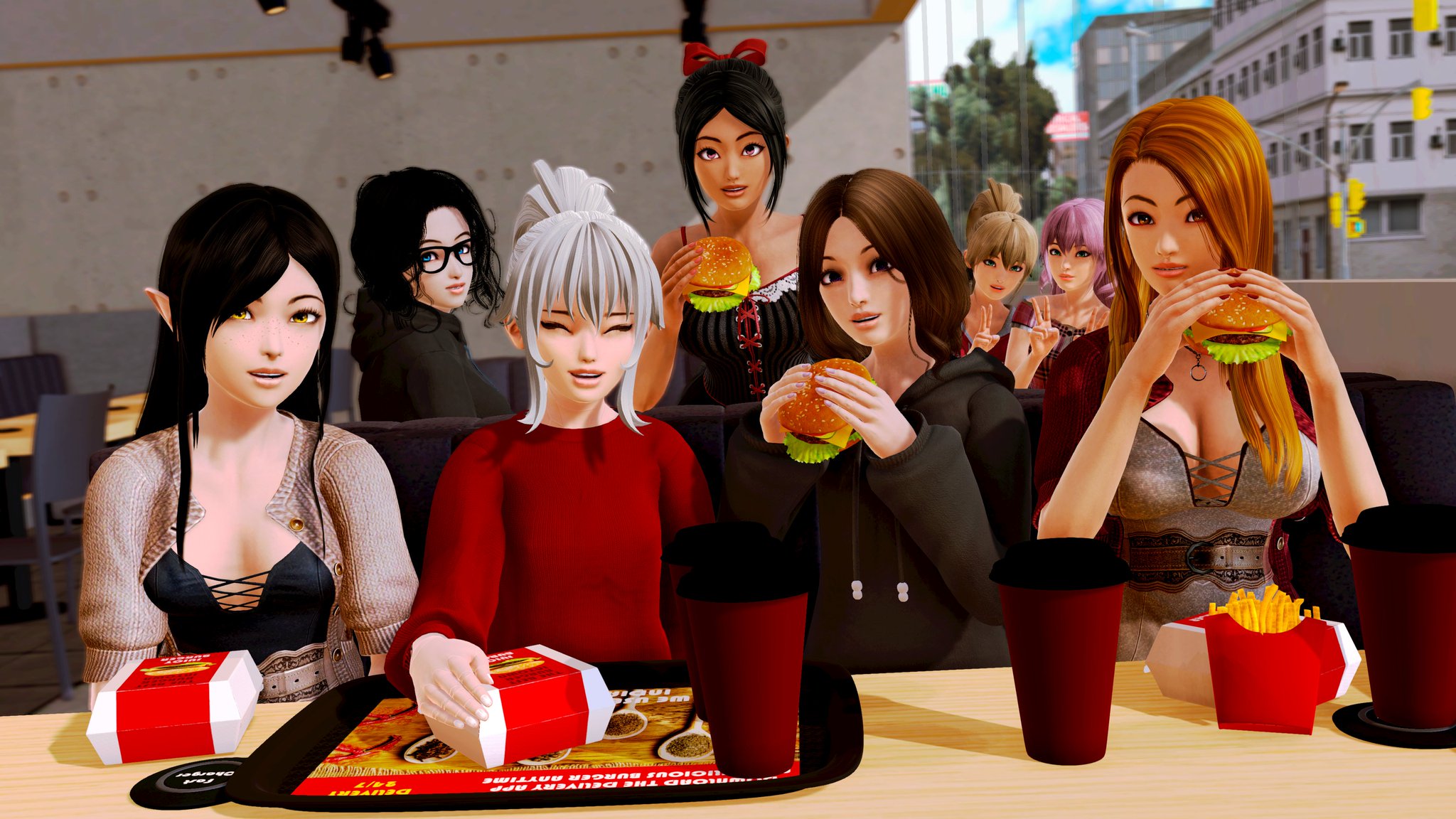 Runey on Twitter: "Harem Hotel v0.16 releases to everyone this weekend! 🥳 (Unofficial art) https ...