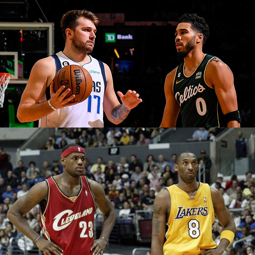 NBA Memes on Twitter: "Luka-Tatum is giving us that LeBron-Kobe vibe"