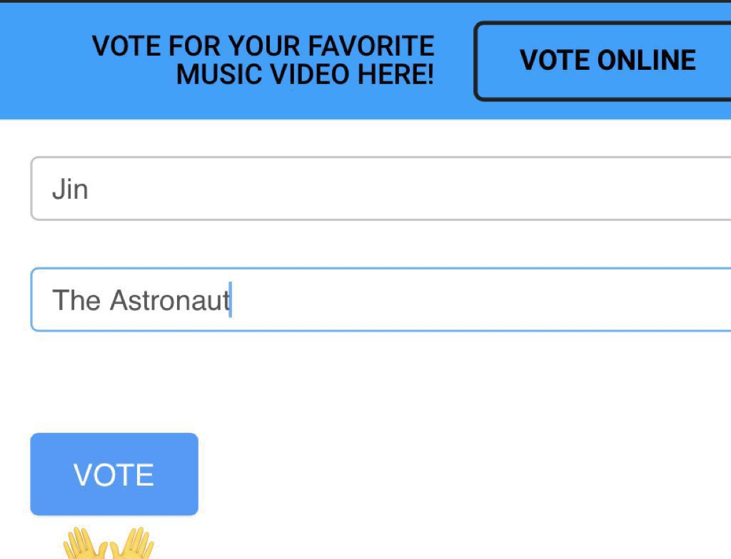 ً on Twitter: "RT @jinniesarchives: [ VOTING INFO 🗳️ ] Help us to vote 'The Astronaut' by Jin to ...