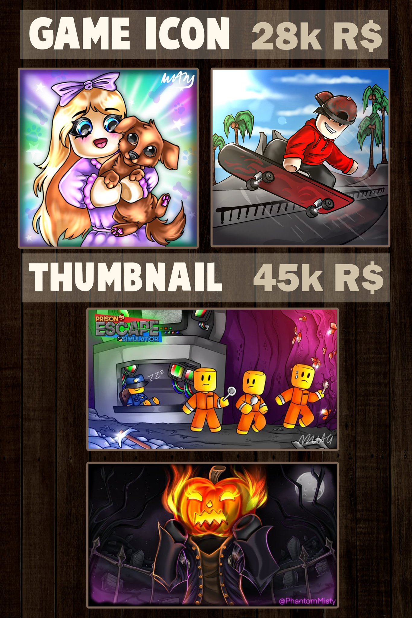 Misty 🦋 On Twitter 🌟commissions🌟 Introducing The Most Expensive Commissions Known To Roblox