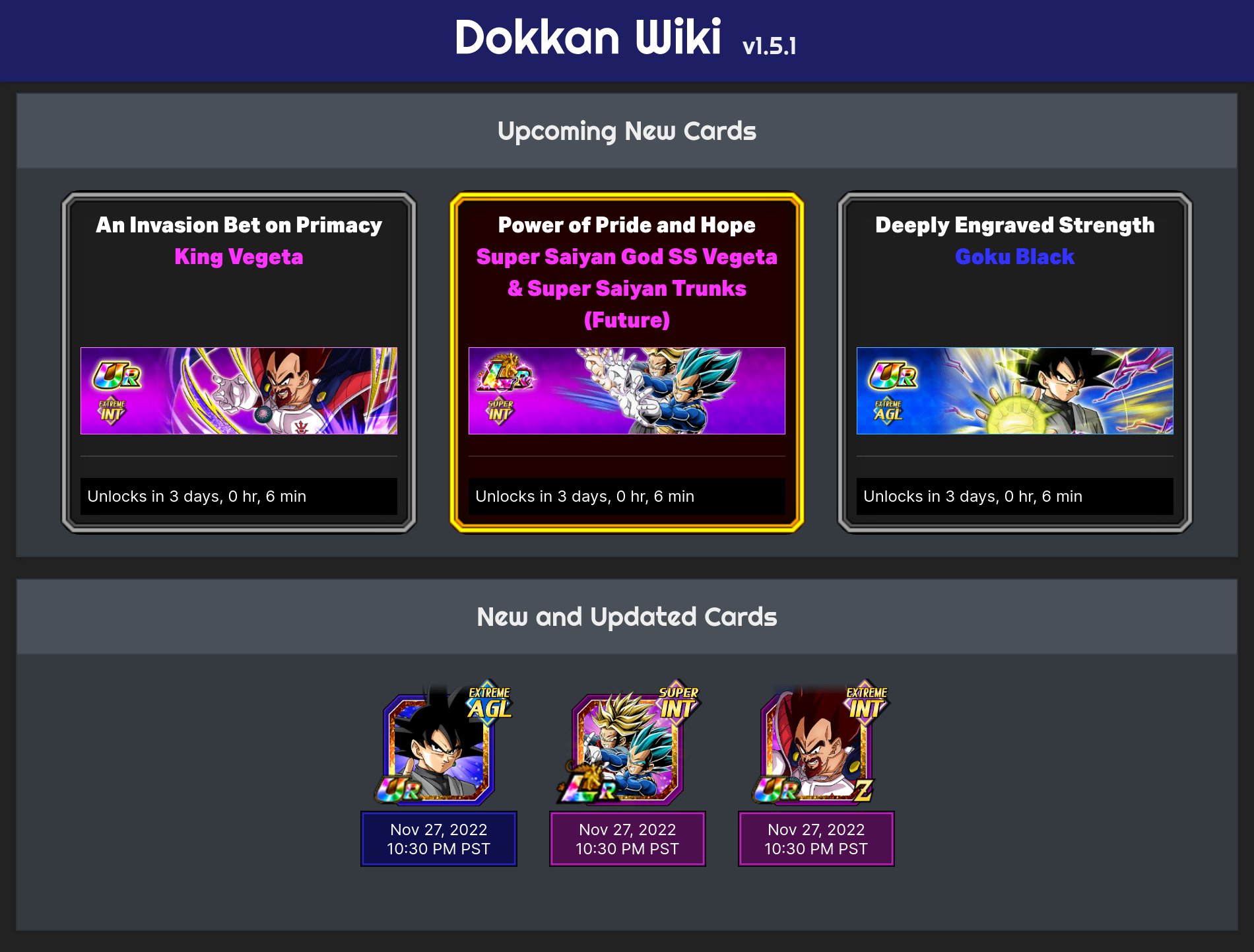 Dokkan Assets (DBZ Assets) #RIPGachaTalks on Twitter: "RT @ThievingSix: Dokkan Global DDL ...