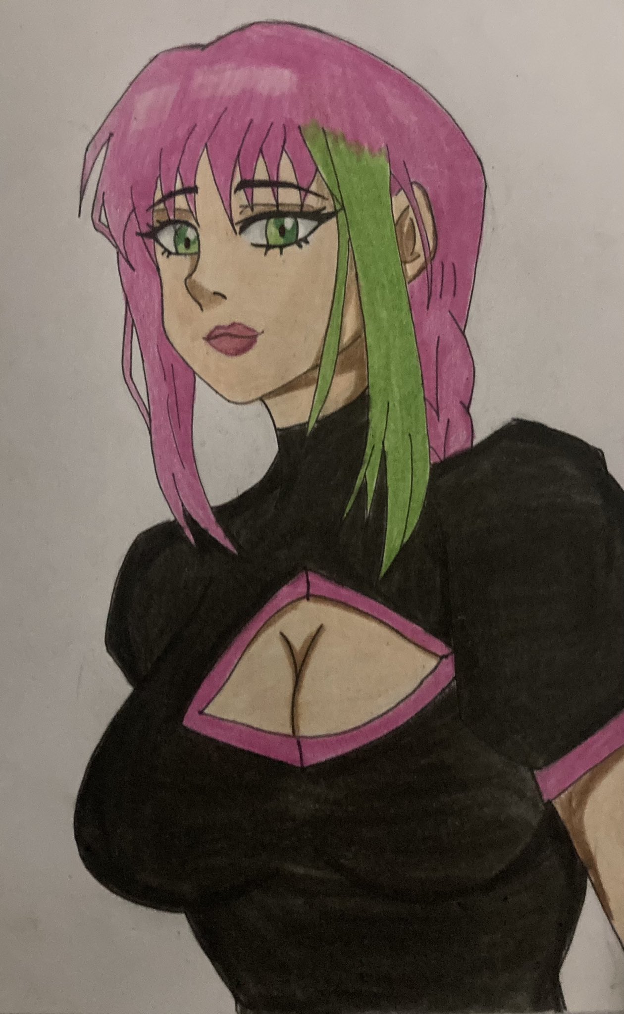 dibujante novato :3 on Twitter: "Bueno este es el rediseño más que nada cambio el corte de ...