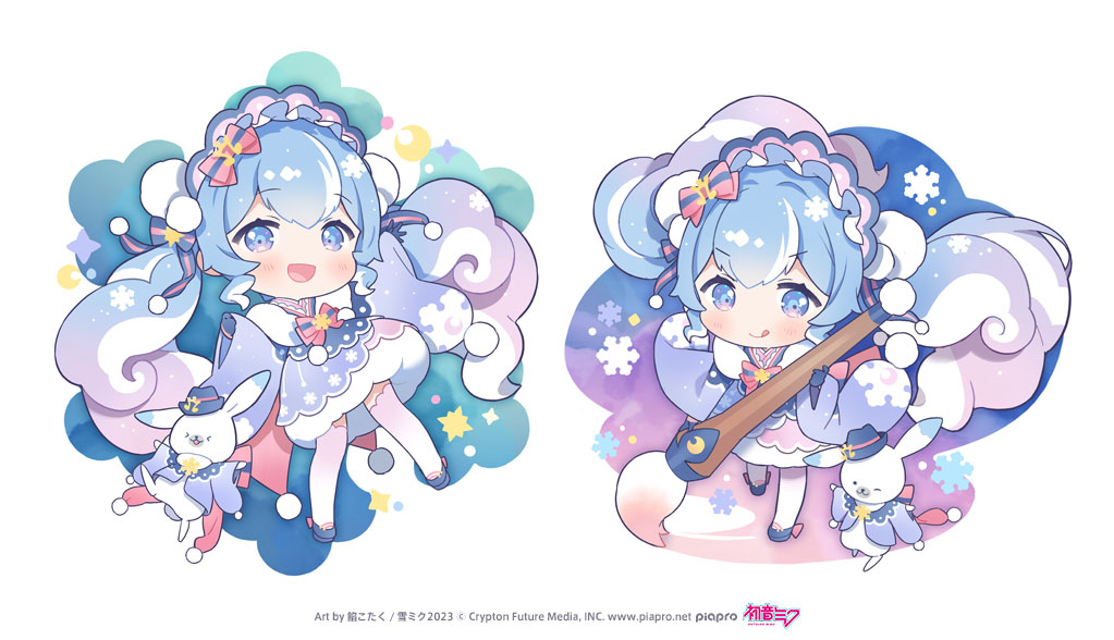 Hatsune Miku Snow Chibi