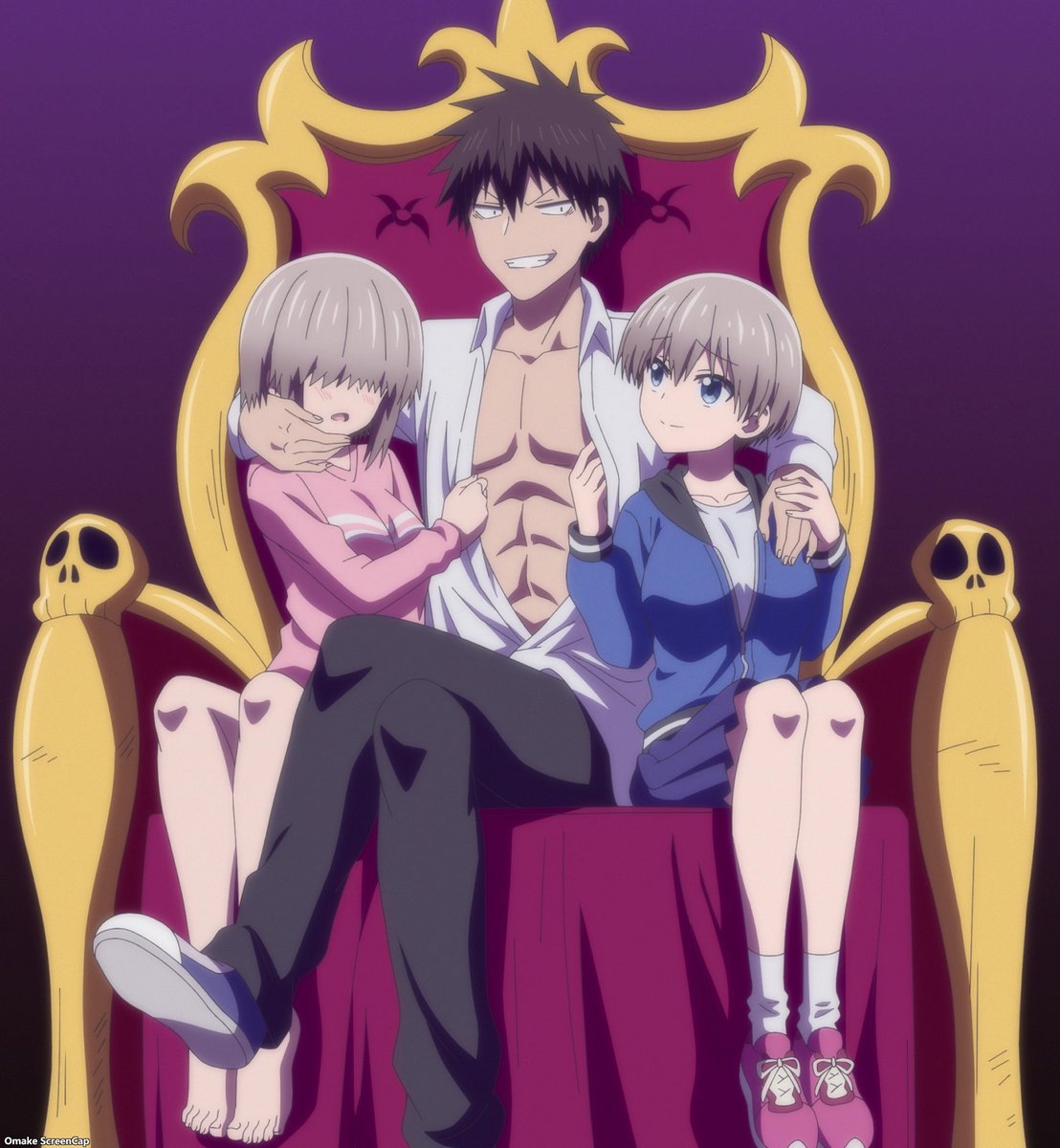 Joe Morris on Twitter: "Yanagi Tells Tsuki About Rice. Sakurai Sits on Throne with Yanagi Uzaki ...