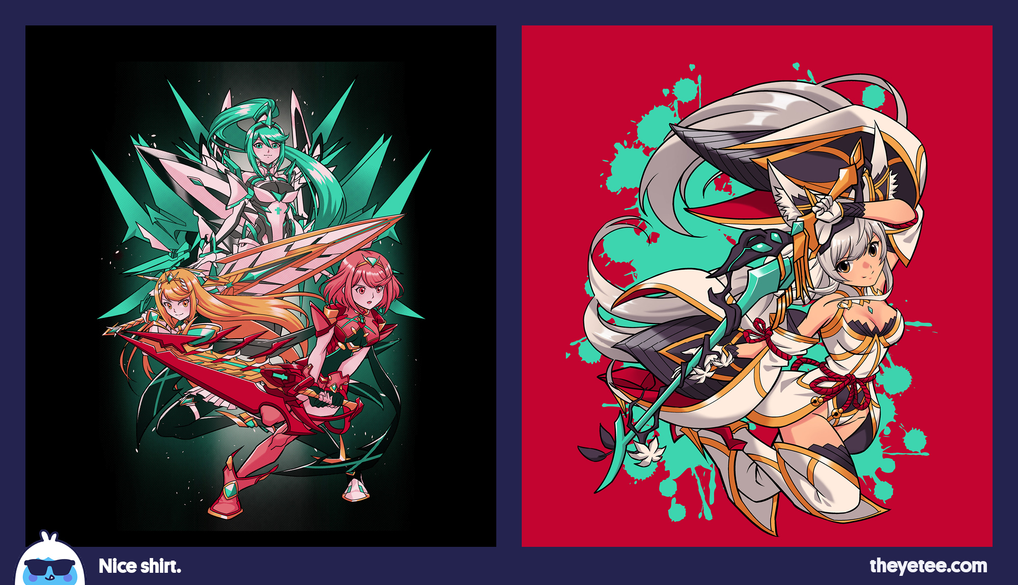 The Yetee 🌈 on Twitter: "LAST CHANCE! In one hour, these #tees will be resheathed! Act fast ...