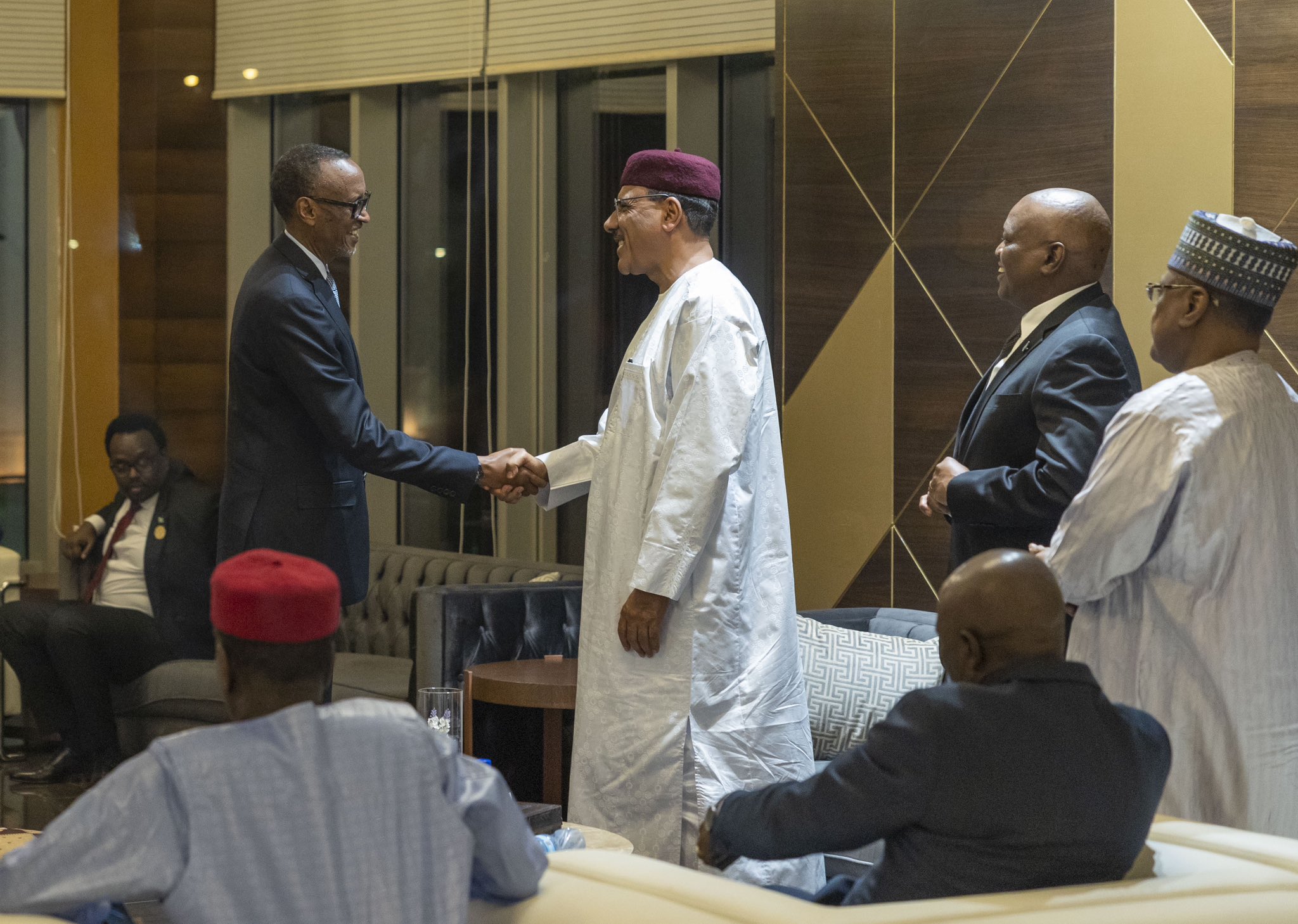 Presidency | Rwanda on Twitter: "Last evening in Niamey, President Kagame attended a banquet ...