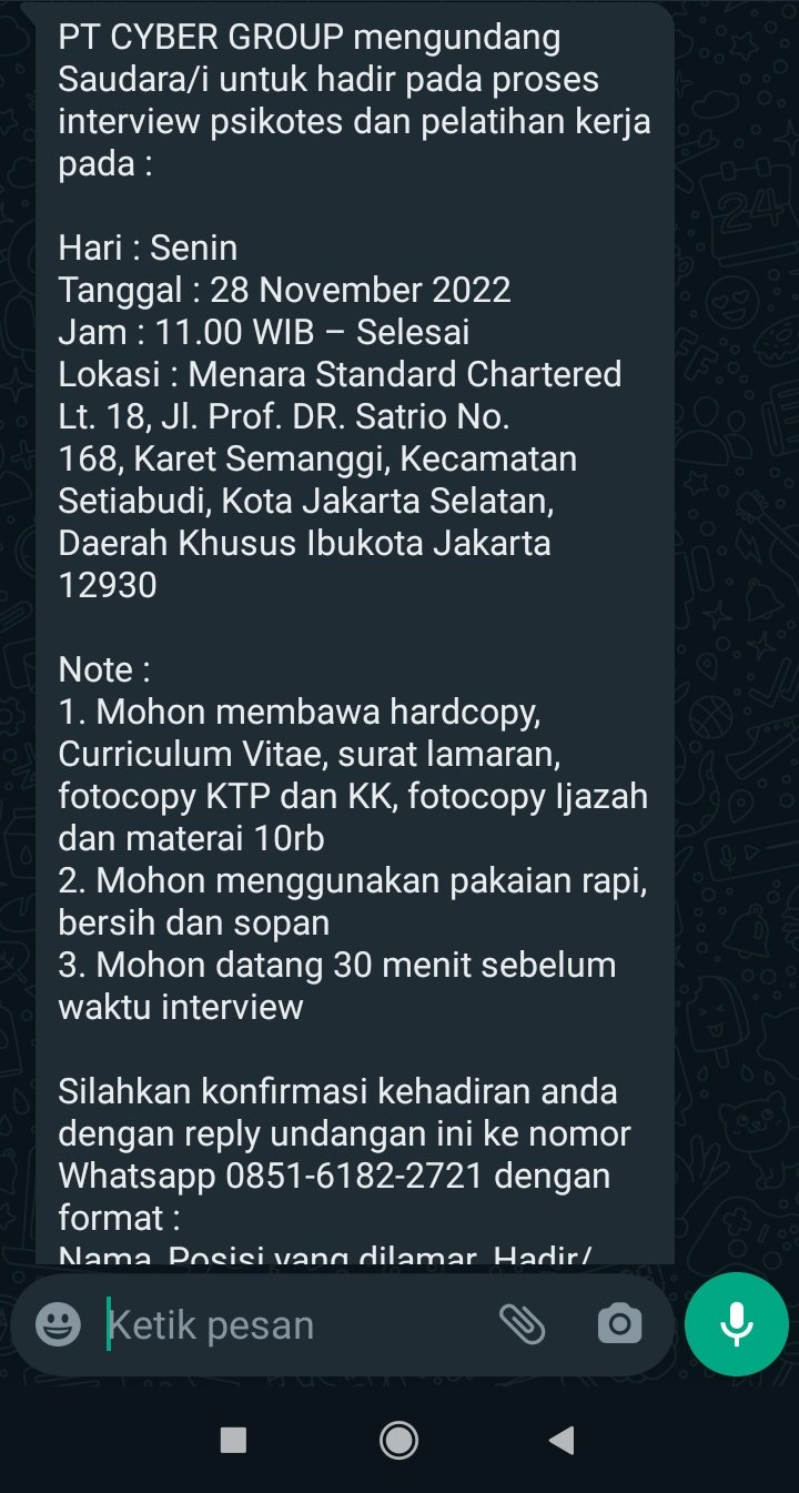 BACA RULES DI (bit.ly/worksfess) on Twitter: "Work! Mau nanya ini beneran atau boongan ya? Ada ...