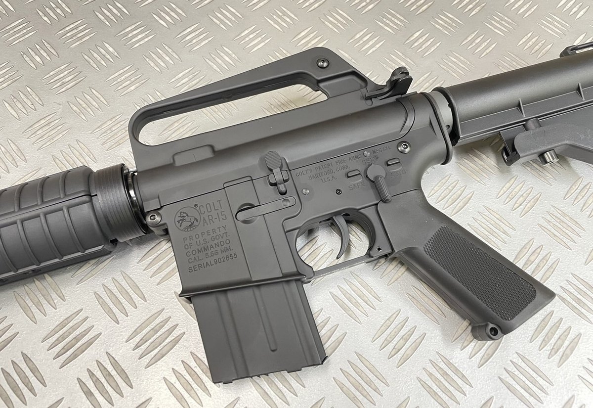 キンワ株式会社 on Twitter: "ー再入荷案内ー E&C社製 324E COLT Commando XM177E1 電子トリガー搭載 電動ガン 2次ロット入荷 香港のE&C社から ...