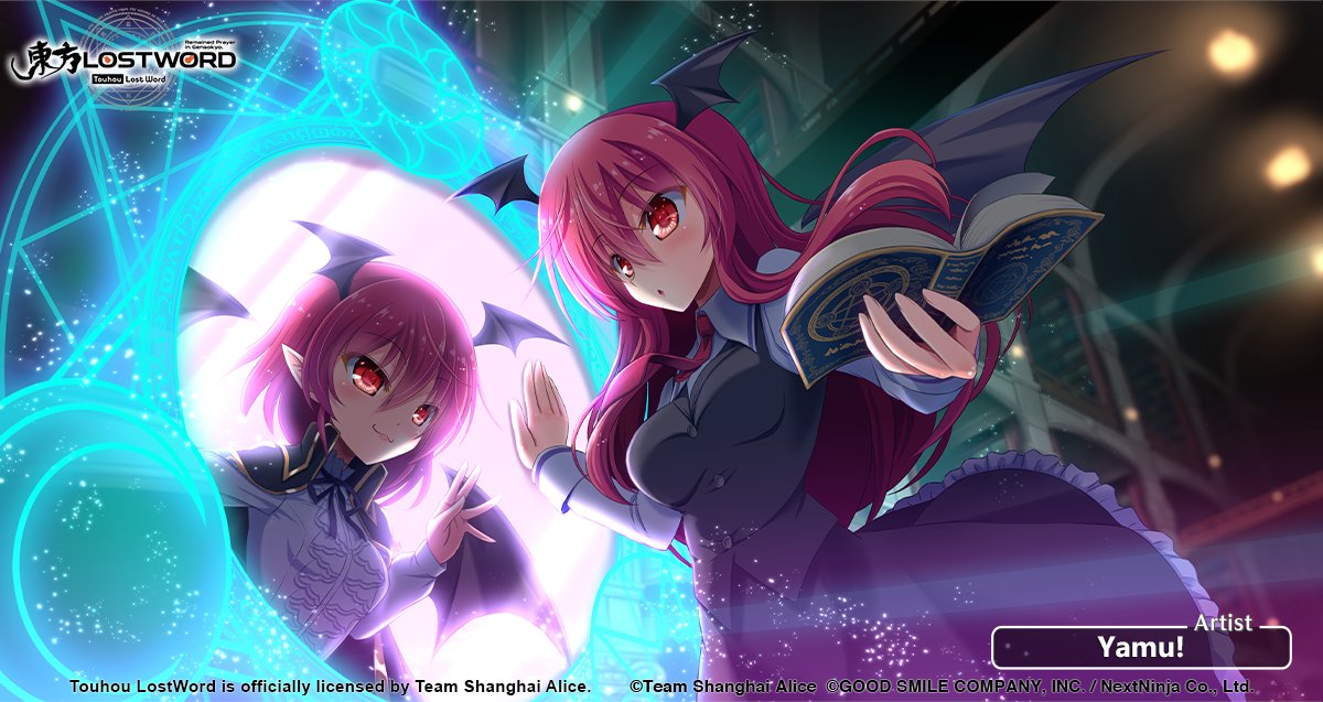 Touhou LostWord on Twitter: "Hi friends, ★5 Story Card “Little Laplace's Demon"🖼 《Artist》 Yamu ...