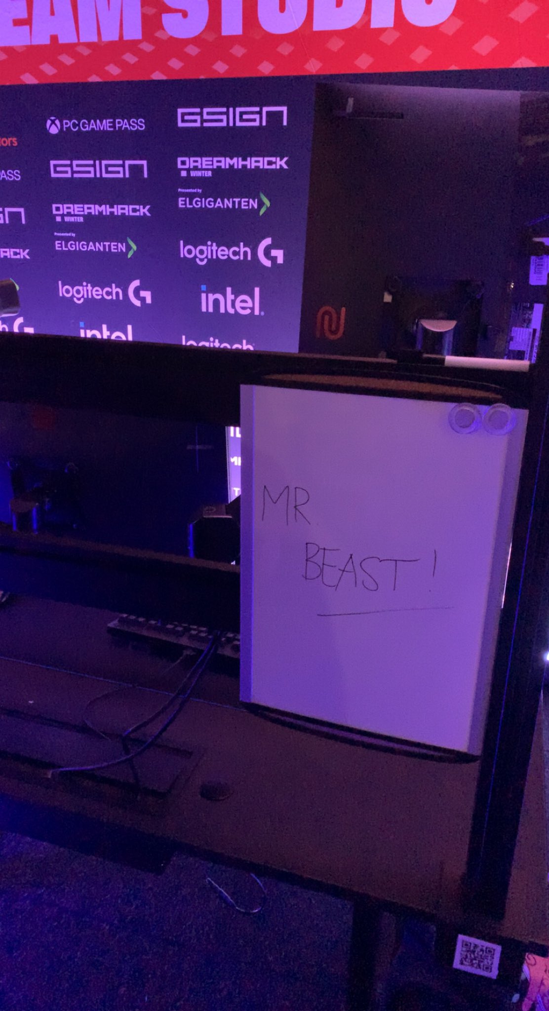 Owen Butterfield on Twitter: "Streaming live from @DreamHack in 15mins! Managed to get @MrBeast ...